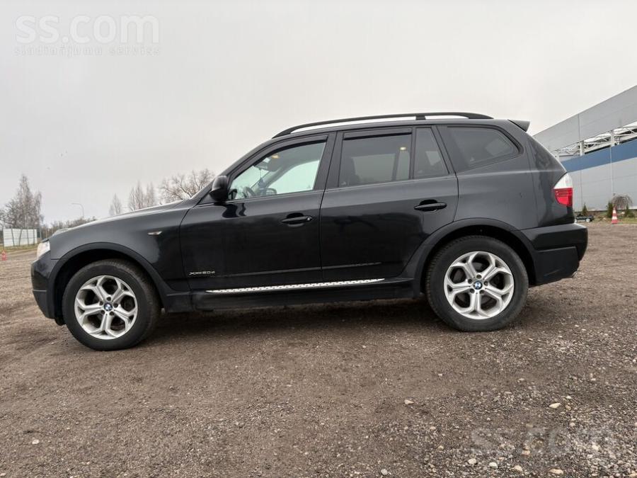 Melns BMW X3 2009 Daugavpils, ar dzinēja tilpumu 2.00 L un nobraukumu 267 tūkst. km par 5650 €, foto 2 vietnē AUTOMOTO.COM.LV