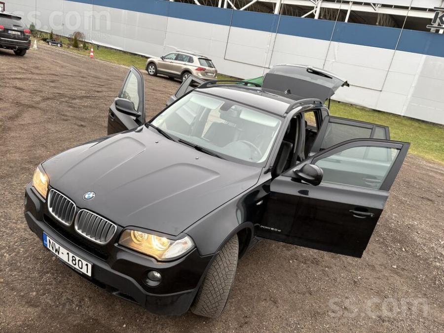 Melns BMW X3 2009 Daugavpils, ar dzinēja tilpumu 2.00 L un nobraukumu 267 tūkst. km par 5650 €, foto 34 vietnē AUTOMOTO.COM.LV