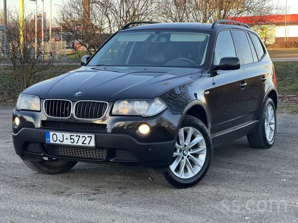 Black BMW X3 2009 in Jekabpils, with an engine capacity of 2.00 L and mileage of 288 thousand km for 6100 €, photo 1 on AUTOMOTO.COM.LV