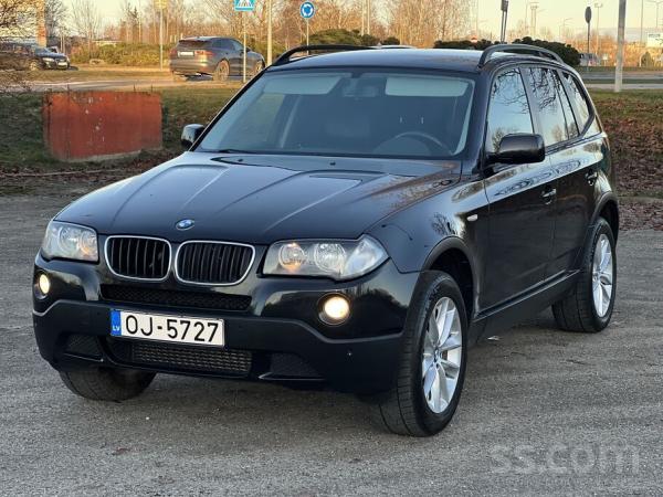 Black BMW X3 2009 in Jekabpils, with an engine capacity of 2.00 L and mileage of 288 thousand km for 6100 €, photo 3 on AUTOMOTO.COM.LV