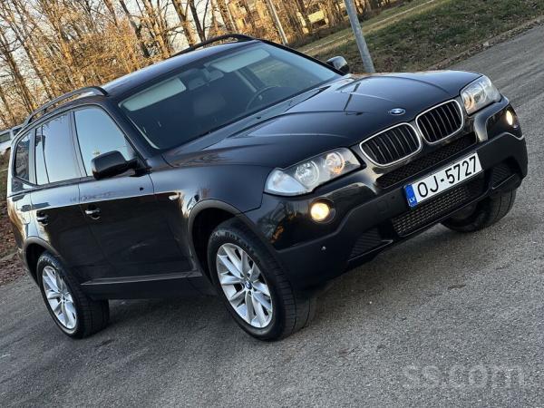 Black BMW X3 2009 in Jekabpils, with an engine capacity of 2.00 L and mileage of 288 thousand km for 6100 €, photo 5 on AUTOMOTO.COM.LV
