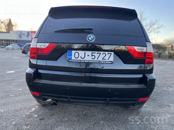 Black BMW X3 2009 in Jekabpils, with an engine capacity of 2.00 L and mileage of 288 thousand km for 6100 €, photo 7 on AUTOMOTO.COM.LV