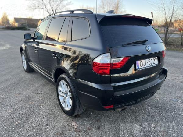 Black BMW X3 2009 in Jekabpils, with an engine capacity of 2.00 L and mileage of 288 thousand km for 6100 €, photo 8 on AUTOMOTO.COM.LV