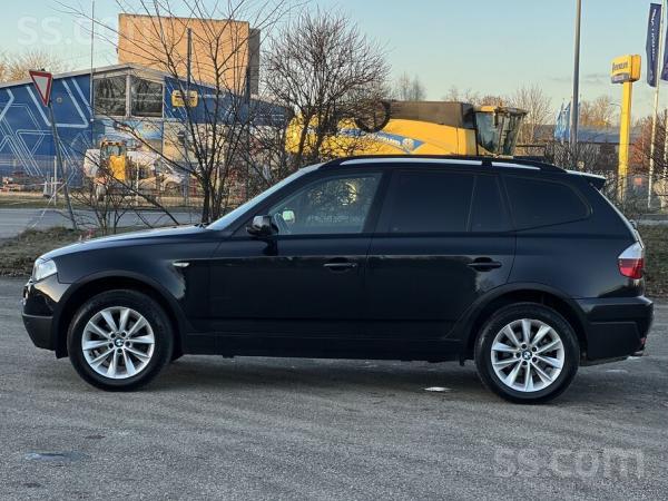 Black BMW X3 2009 in Jekabpils, with an engine capacity of 2.00 L and mileage of 288 thousand km for 6100 €, photo 10 on AUTOMOTO.COM.LV