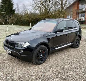Black BMW X3 2009 in Kaunas, with an engine capacity of 2.00 L and mileage of 327 thousand km for 4300 €, photo 9 on AUTOMOTO.COM.LV