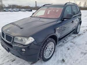 Black BMW X3 2009 in Marijampole, with an engine capacity of 2.00 L and mileage of 286 thousand km for 5650 €, photo  on AUTOMOTO.COM.LV