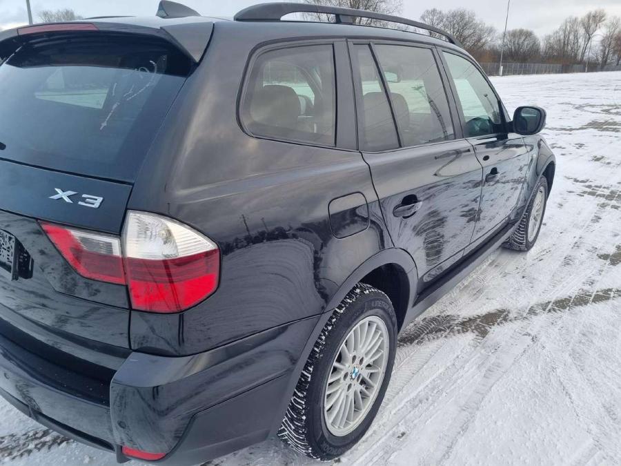 Melns BMW X3 2009 Marijampole, ar dzinēja tilpumu 2.00 L un nobraukumu 286 tūkst. km par 5650 €, foto 5 vietnē AUTOMOTO.COM.LV