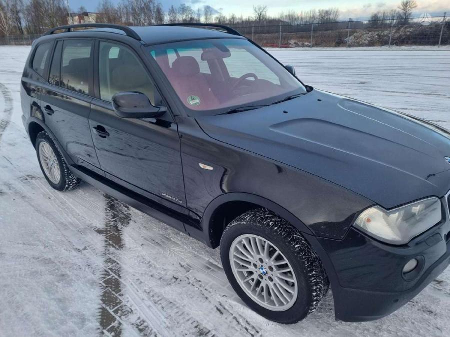Melns BMW X3 2009 Marijampole, ar dzinēja tilpumu 2.00 L un nobraukumu 286 tūkst. km par 5650 €, foto 6 vietnē AUTOMOTO.COM.LV