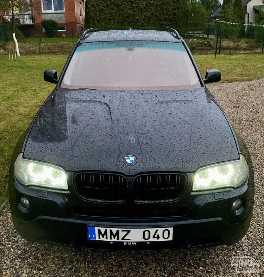 Black BMW X3 2009 in Kaunas, with an engine capacity of 2.00 L and mileage of 327 thousand km for 4200 €, photo 1 on AUTOMOTO.COM.LV