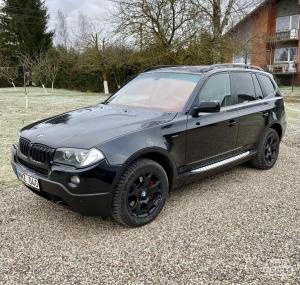 Black BMW X3 2009 in Kaunas, with an engine capacity of 2.00 L and mileage of 327 thousand km for 4200 €, photo 8 on AUTOMOTO.COM.LV