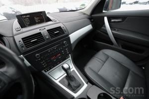 Black BMW X3 2009 in Jelgava, with an engine capacity of 3.00 L and mileage of 0 thousand km for 6990 €, photo 20 on AUTOMOTO.COM.LV