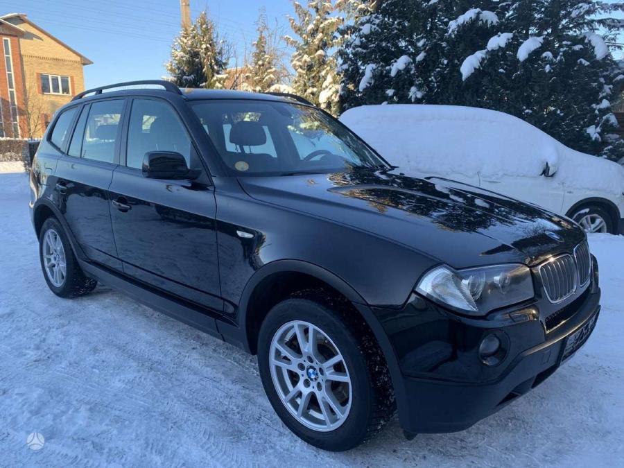 Melns BMW X3 2009 Ukmergė, ar dzinēja tilpumu 2.00 L un nobraukumu 345 tūkst. km par 4950 €, foto 1 vietnē AUTOMOTO.COM.LV