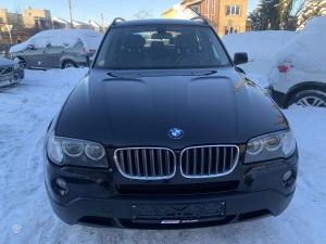 Black BMW X3 2009 in Ukmerge, with an engine capacity of 2.00 L and mileage of 345 thousand km for 4950 €, photo 2 on AUTOMOTO.COM.LV