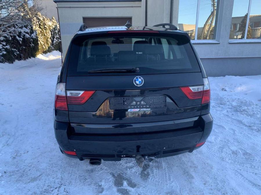 Black BMW X3 2009 in Ukmerge, with an engine capacity of 2.00 L and mileage of 345 thousand km for 4950 €, photo 10 on AUTOMOTO.COM.LV