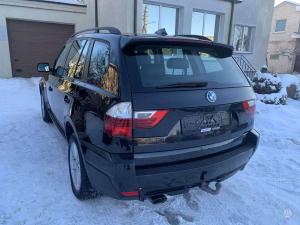 Black BMW X3 2009 in Ukmerge, with an engine capacity of 2.00 L and mileage of 345 thousand km for 4950 €, photo 11 on AUTOMOTO.COM.LV