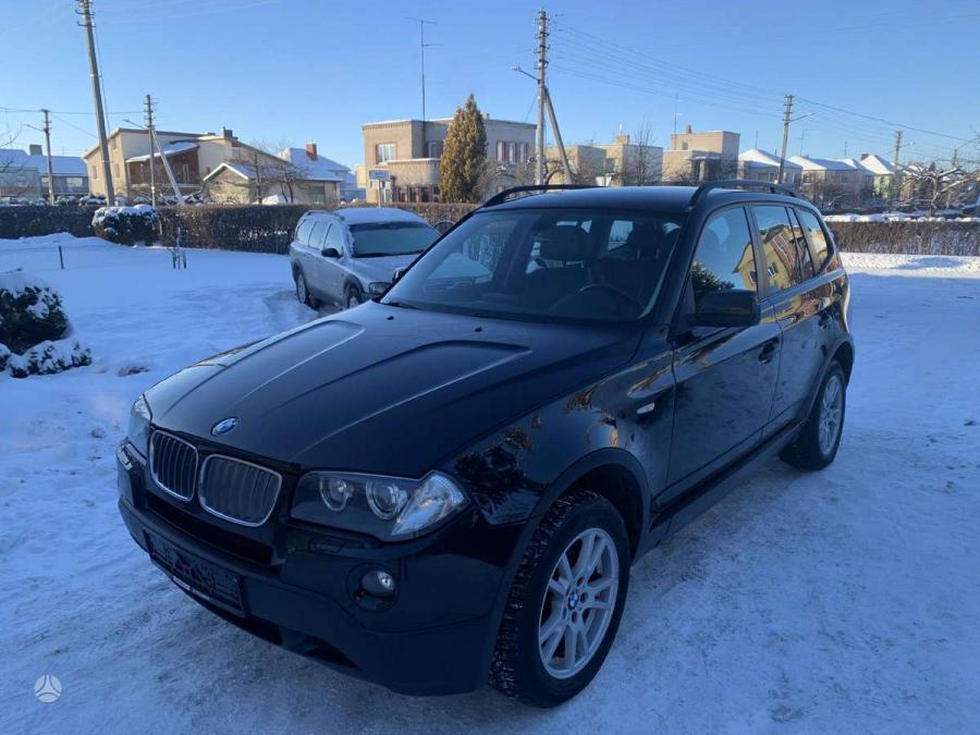 Black BMW X3 2009 in Ukmerge, with an engine capacity of 2.00 L and mileage of 345 thousand km for 4950 €, photo 13 on AUTOMOTO.COM.LV