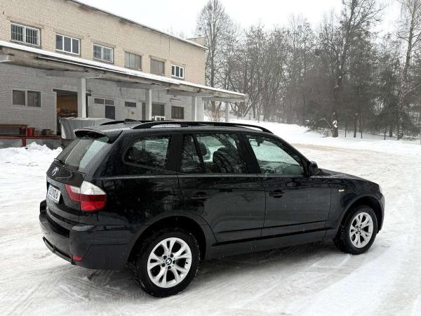 Black BMW X3 2009 in Prienai, with an engine capacity of 2.00 L and mileage of 319 thousand km for 4850 €, photo 5 on AUTOMOTO.COM.LV
