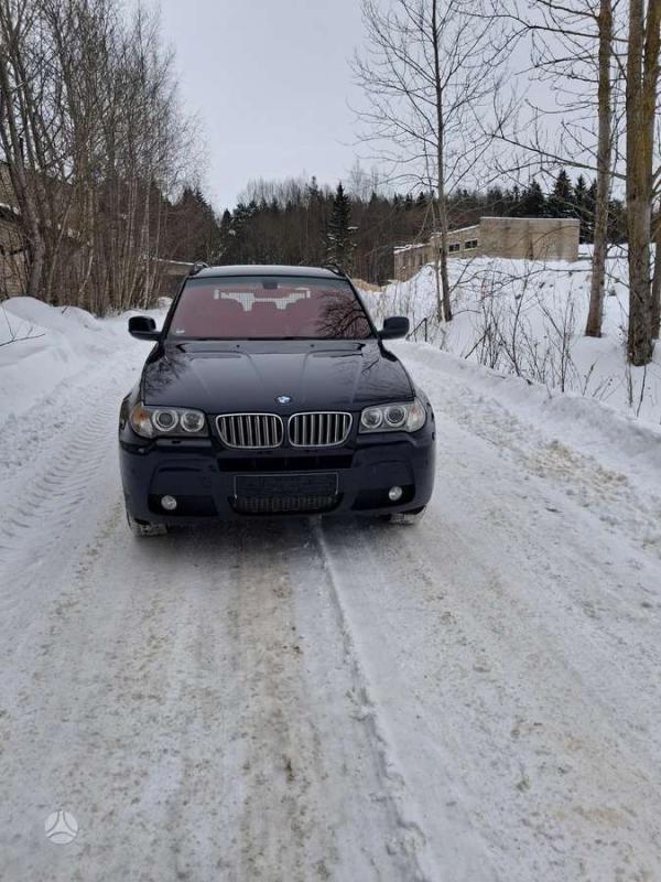 Melns BMW X3 2009 Rokiškis, ar dzinēja tilpumu 2.00 L un nobraukumu 281 tūkst. km par 4550 €, foto 1 vietnē AUTOMOTO.COM.LV