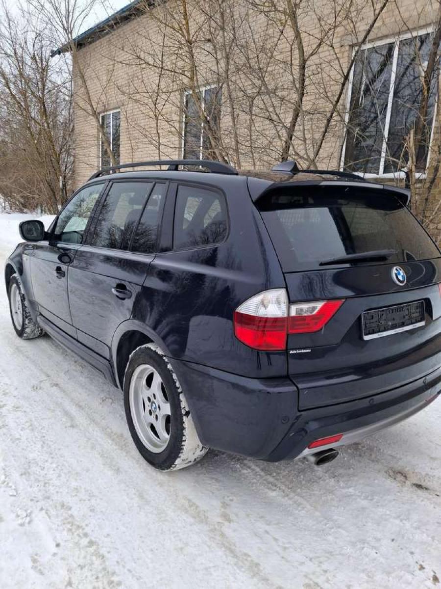 Black BMW X3 2009 in Rokiskis, with an engine capacity of 2.00 L and mileage of 281 thousand km for 4550 €, photo 6 on AUTOMOTO.COM.LV