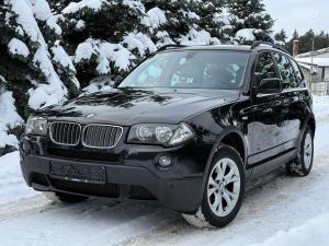 Black BMW X3 2009 in Utena, with an engine capacity of 2.00 L and mileage of 303 thousand km for 4750 €, photo  on AUTOMOTO.COM.LV