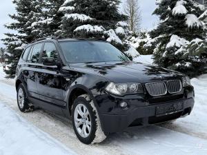 Black BMW X3 2009 in Utena, with an engine capacity of 2.00 L and mileage of 303 thousand km for 4750 €, photo 4 on AUTOMOTO.COM.LV