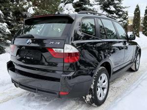 Black BMW X3 2009 in Utena, with an engine capacity of 2.00 L and mileage of 303 thousand km for 4750 €, photo 6 on AUTOMOTO.COM.LV