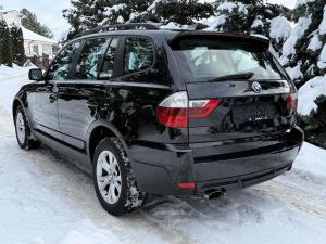 Black BMW X3 2009 in Utena, with an engine capacity of 2.00 L and mileage of 303 thousand km for 4750 €, photo 7 on AUTOMOTO.COM.LV