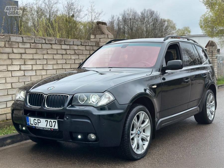 Black BMW X3 2009 in Kaunas, with an engine capacity of 2.00 L and mileage of 293 thousand km for 5000 €, photo 1 on AUTOMOTO.COM.LV