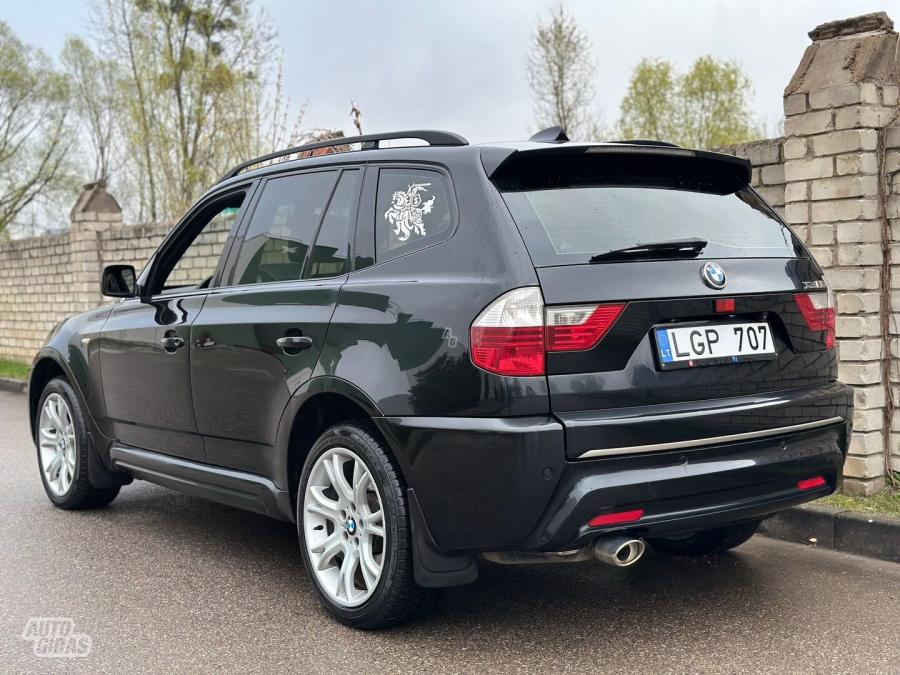 Black BMW X3 2009 in Kaunas, with an engine capacity of 2.00 L and mileage of 293 thousand km for 5000 €, photo 5 on AUTOMOTO.COM.LV