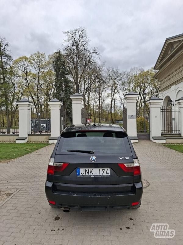 Black BMW X3 2009 in Vilnius, with an engine capacity of 2.00 L and mileage of 365 thousand km for 5000 €, photo 4 on AUTOMOTO.COM.LV