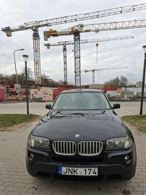 Black BMW X3 2009 in Vilnius, with an engine capacity of 2.00 L and mileage of 365 thousand km for 5000 €, photo 9 on AUTOMOTO.COM.LV