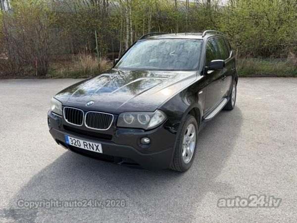 Melns BMW X3 2009 Pelva, ar dzinēja tilpumu 2.00 L un nobraukumu 391 tūkst. km par 2990 €, foto 1 vietnē AUTOMOTO.COM.LV