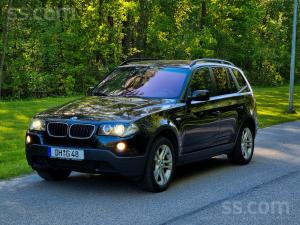 Melns BMW X3 2009 Rīga, ar dzinēja tilpumu 2.00 L un nobraukumu 307 tūkst. km par 5999 €, foto  vietnē AUTOMOTO.COM.LV