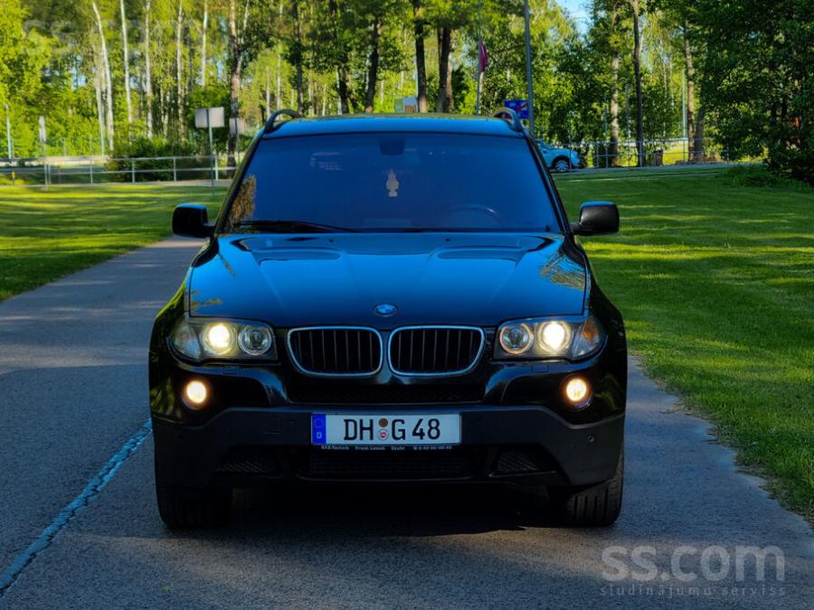 Black BMW X3 2009 in Riga, with an engine capacity of 2.00 L and mileage of 307 thousand km for 5999 €, photo 14 on AUTOMOTO.COM.LV