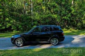 Black BMW X3 2009 in Riga, with an engine capacity of 2.00 L and mileage of 307 thousand km for 5999 €, photo 15 on AUTOMOTO.COM.LV