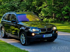 Black BMW X3 2009 in Riga, with an engine capacity of 2.00 L and mileage of 307 thousand km for 5999 €, photo 20 on AUTOMOTO.COM.LV