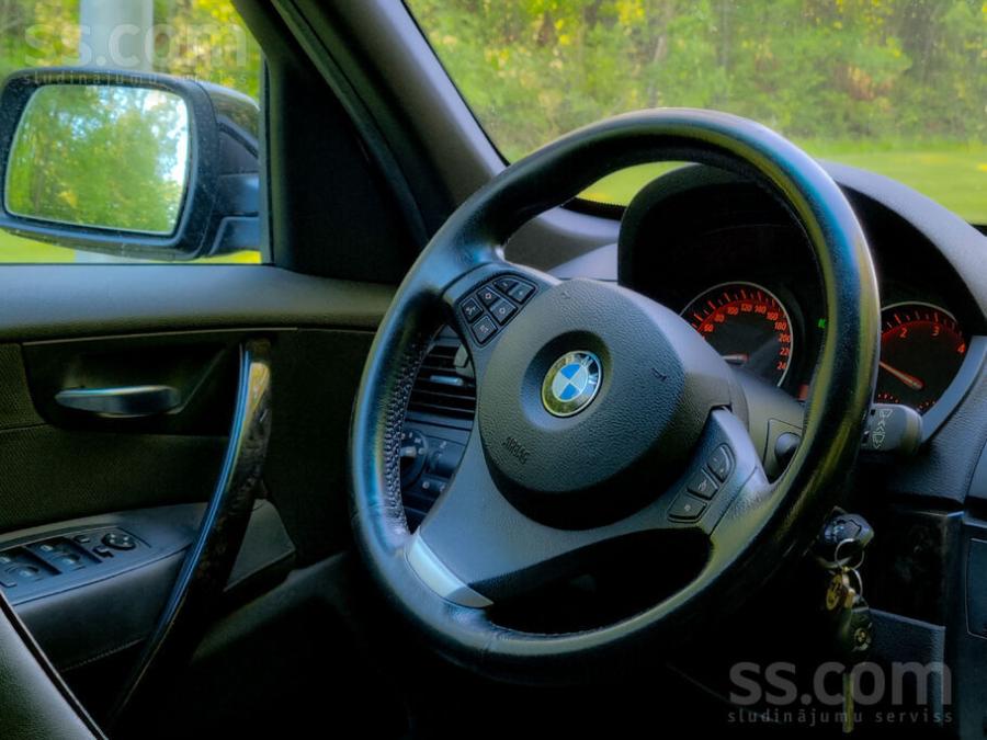 Black BMW X3 2009 in Riga, with an engine capacity of 2.00 L and mileage of 307 thousand km for 5999 €, photo 22 on AUTOMOTO.COM.LV