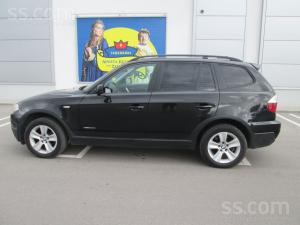 Black BMW X3 2009 in Riga, with an engine capacity of 2.00 L and mileage of 289 thousand km for 4399 €, photo 3 on AUTOMOTO.COM.LV
