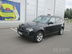 Black BMW X3 2009 in Riga, with an engine capacity of 2.00 L and mileage of 289 thousand km for 4399 €, photo 5 on AUTOMOTO.COM.LV