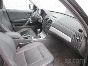 Black BMW X3 2009 in Riga, with an engine capacity of 2.00 L and mileage of 289 thousand km for 4399 €, photo 19 on AUTOMOTO.COM.LV