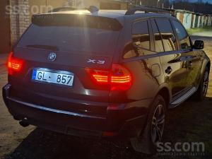 Black BMW X3 2009 in Liepaja, with an engine capacity of 2.00 L and mileage of 205 thousand km for 5650 €, photo  on AUTOMOTO.COM.LV