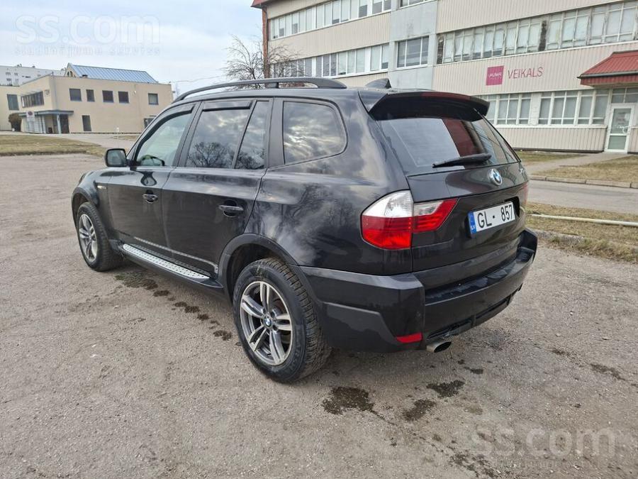 Melns BMW X3 2009 Liepāja, ar dzinēja tilpumu 2.00 L un nobraukumu 205 tūkst. km par 5650 €, foto 13 vietnē AUTOMOTO.COM.LV