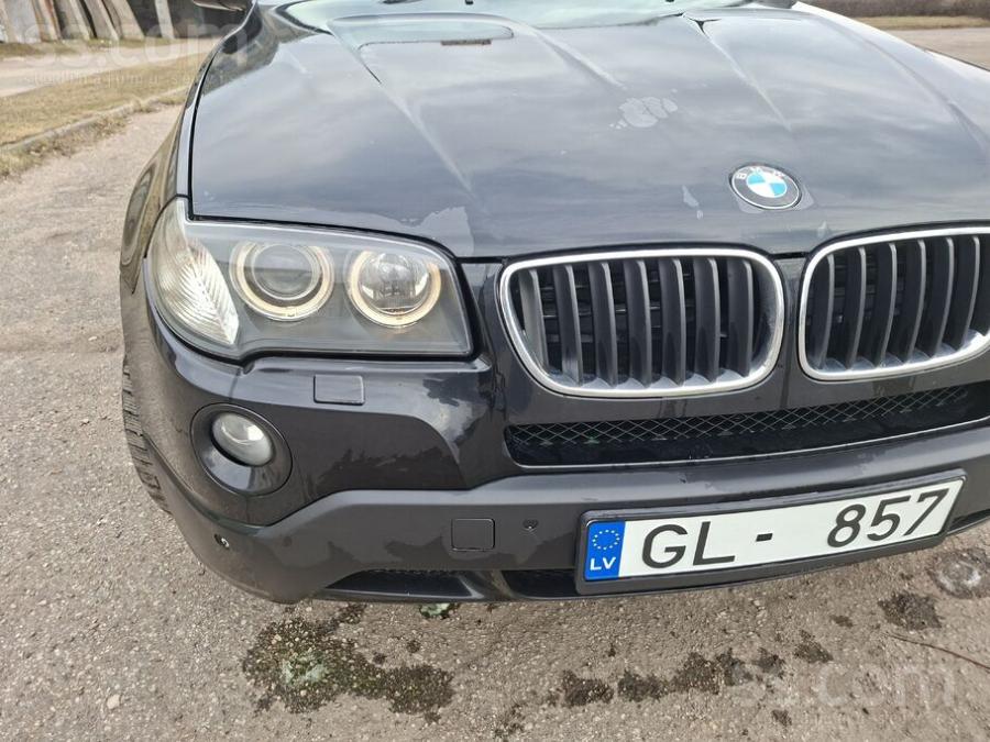 Melns BMW X3 2009 Liepāja, ar dzinēja tilpumu 2.00 L un nobraukumu 205 tūkst. km par 5650 €, foto 14 vietnē AUTOMOTO.COM.LV