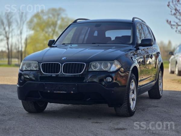 Melns BMW X3 2009 Liepāja, ar dzinēja tilpumu 2.00 L un nobraukumu 258 tūkst. km par 4900 €, foto 1 vietnē AUTOMOTO.COM.LV