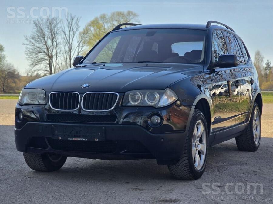 Black BMW X3 2009 in Liepaja, with an engine capacity of 2.00 L and mileage of 258 thousand km for 4900 €, photo 4 on AUTOMOTO.COM.LV