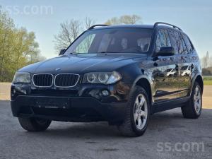 Black BMW X3 2009 in Liepaja, with an engine capacity of 2.00 L and mileage of 258 thousand km for 4900 €, photo 5 on AUTOMOTO.COM.LV