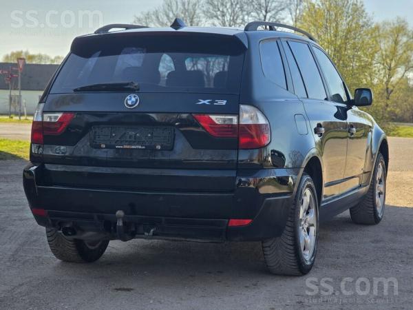Melns BMW X3 2009 Liepāja, ar dzinēja tilpumu 2.00 L un nobraukumu 258 tūkst. km par 4900 €, foto 10 vietnē AUTOMOTO.COM.LV