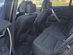Black BMW X3 2009 in Liepaja, with an engine capacity of 2.00 L and mileage of 258 thousand km for 4900 €, photo 21 on AUTOMOTO.COM.LV