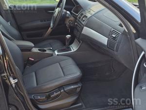Black BMW X3 2009 in Liepaja, with an engine capacity of 2.00 L and mileage of 258 thousand km for 4900 €, photo 23 on AUTOMOTO.COM.LV