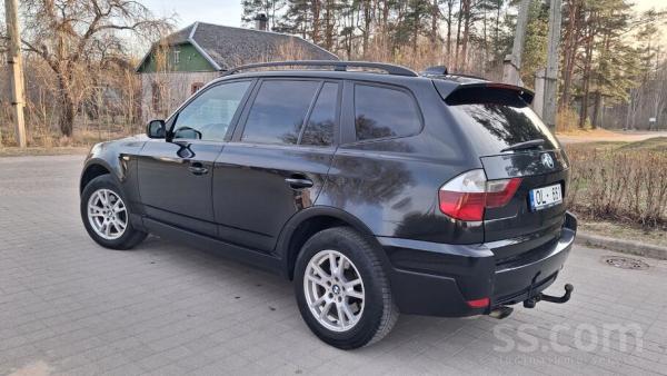 Черный БМВ Х3 2009 в Резекне, объемом двигателя 2.00 л и пробегом 0 тыс. км за 4700 €, фото 4 на AUTOMOTO.COM.LV